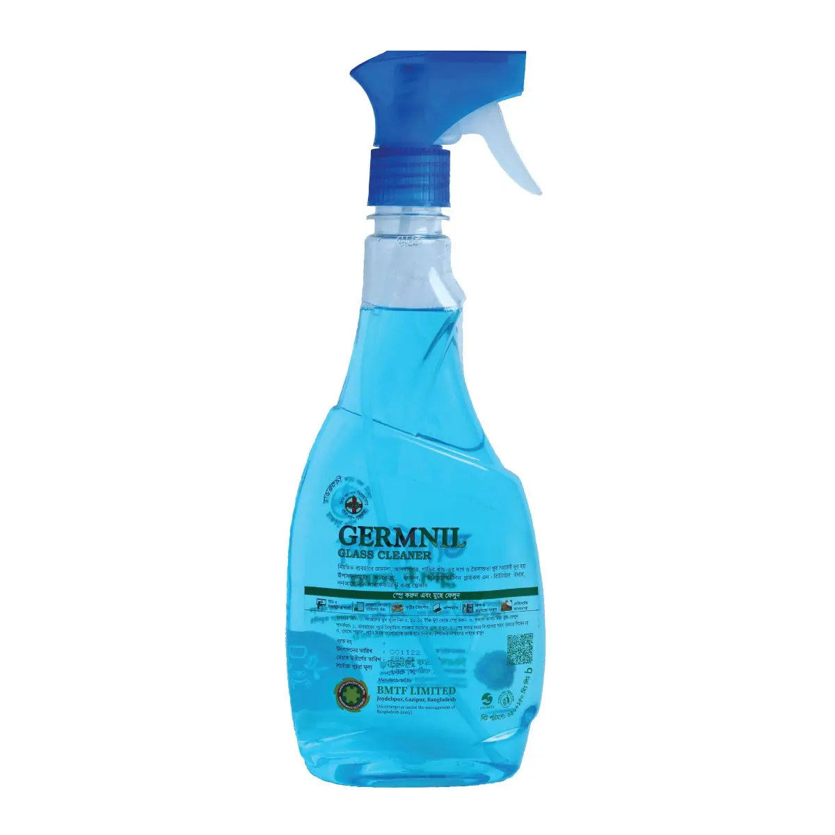 Germnil Glass Cleaner Blue Variant (500 ml)